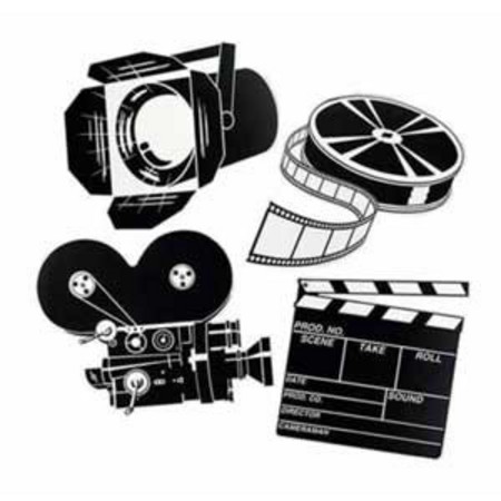 Movie Set Cutouts BE55722 - Important Items