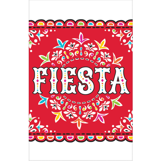Plastic Fiesta Printed Tablecover AM571934 - Important Items
